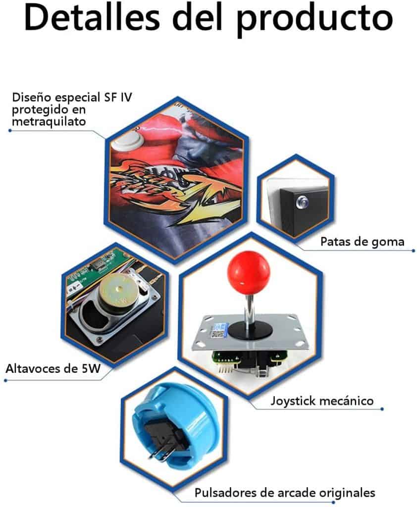 🥇 Pandora Box de Unicview Box 6S: mejor consola retro arcade del 2025